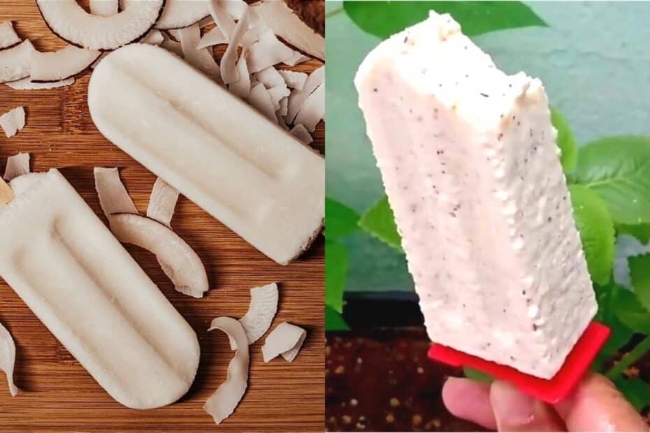 Picolé de Coco Cremoso: Um Refresco Tropical Irresistível - Receita Rápido