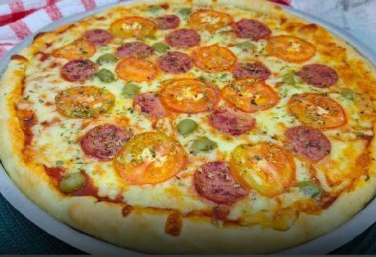 Receitinha de Pizza Caseira - Receita Rápido